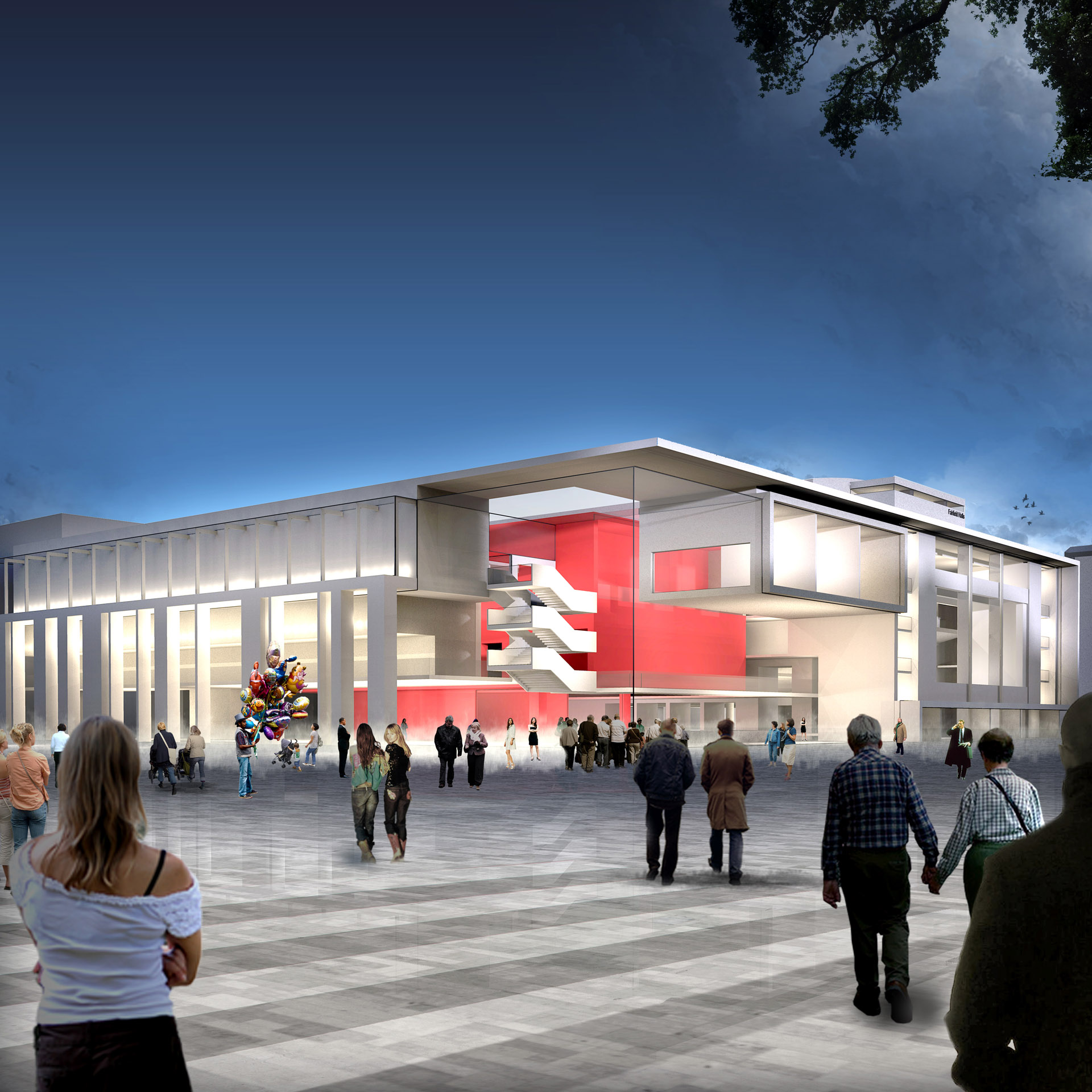 Fairfield Halls Masterplan Croydon UK — Keith Williams Architects